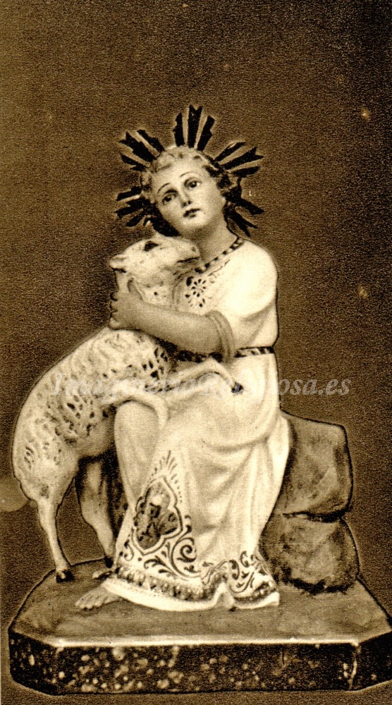 Niño Jesús (con cordero) | Imaginería Religiosa